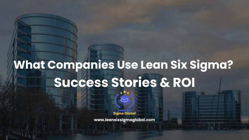 What Companies Use Lean Six Sigma? Success Stories & ROI