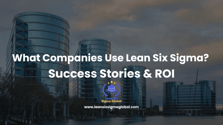 What Companies Use Lean Six Sigma? Success Stories & ROI